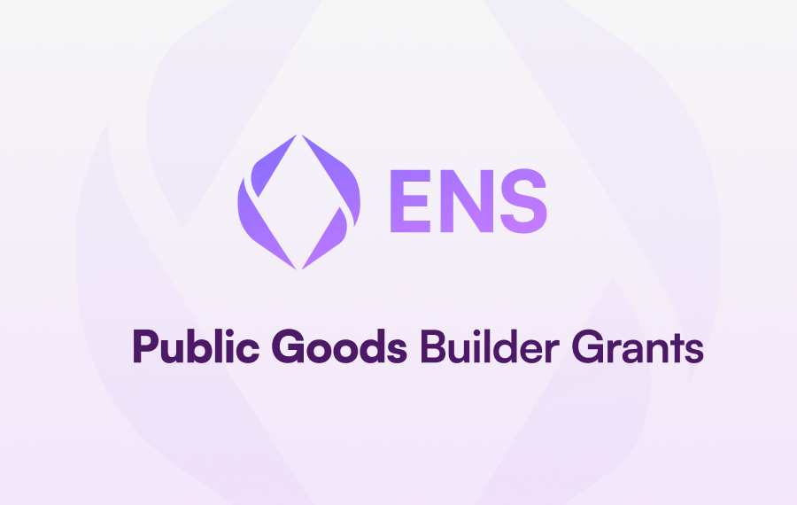 ENS Public Goods Builders Grants